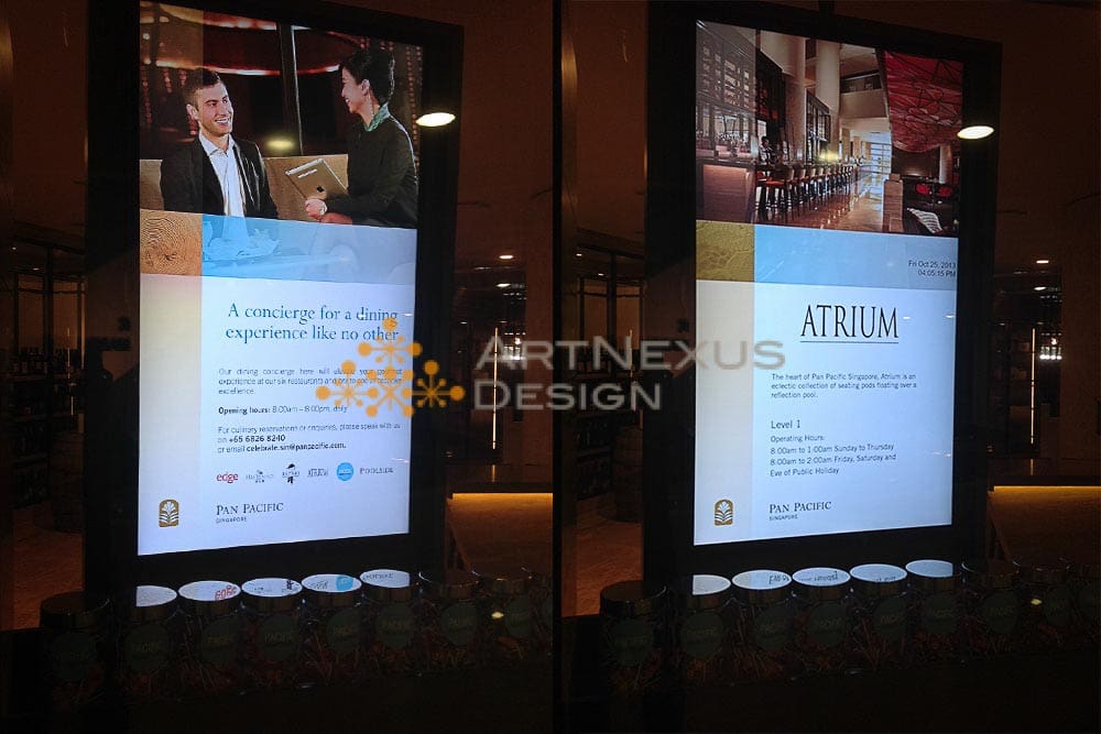 Digital Display Signage for Corporate Client - Artnexus Design
