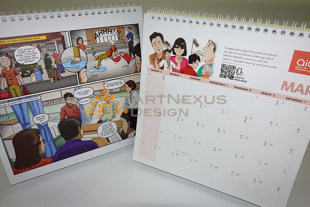 Design Agency for Desktop Calendar – Artnexus Design
