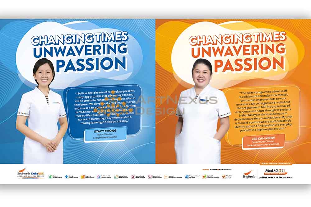 SingHealth Celebrates Nurses’ Day - Artnexus Design